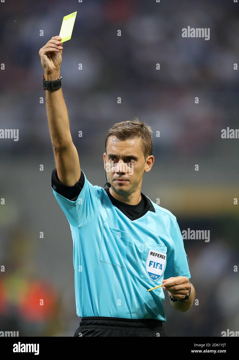 Match referee Clement Turpin Stock Photo - Alamy