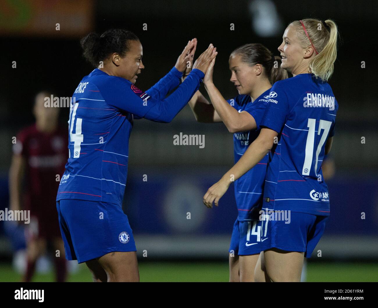 Chelseas drew spence celebrates scoring hi-res stock photography and ...
