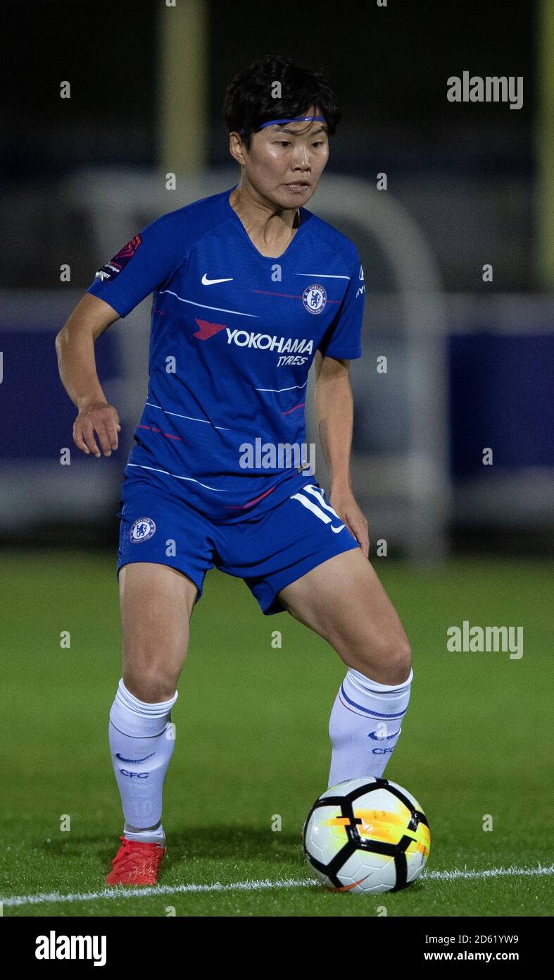 Chelsea's Ji So-yun Stock Photo - Alamy