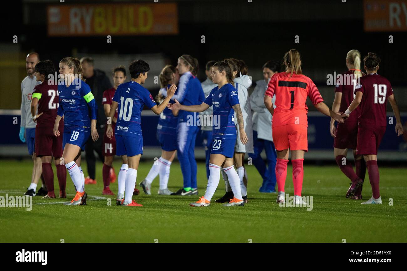 Chelsea celebrate champions league hi-res stock photography and images ...