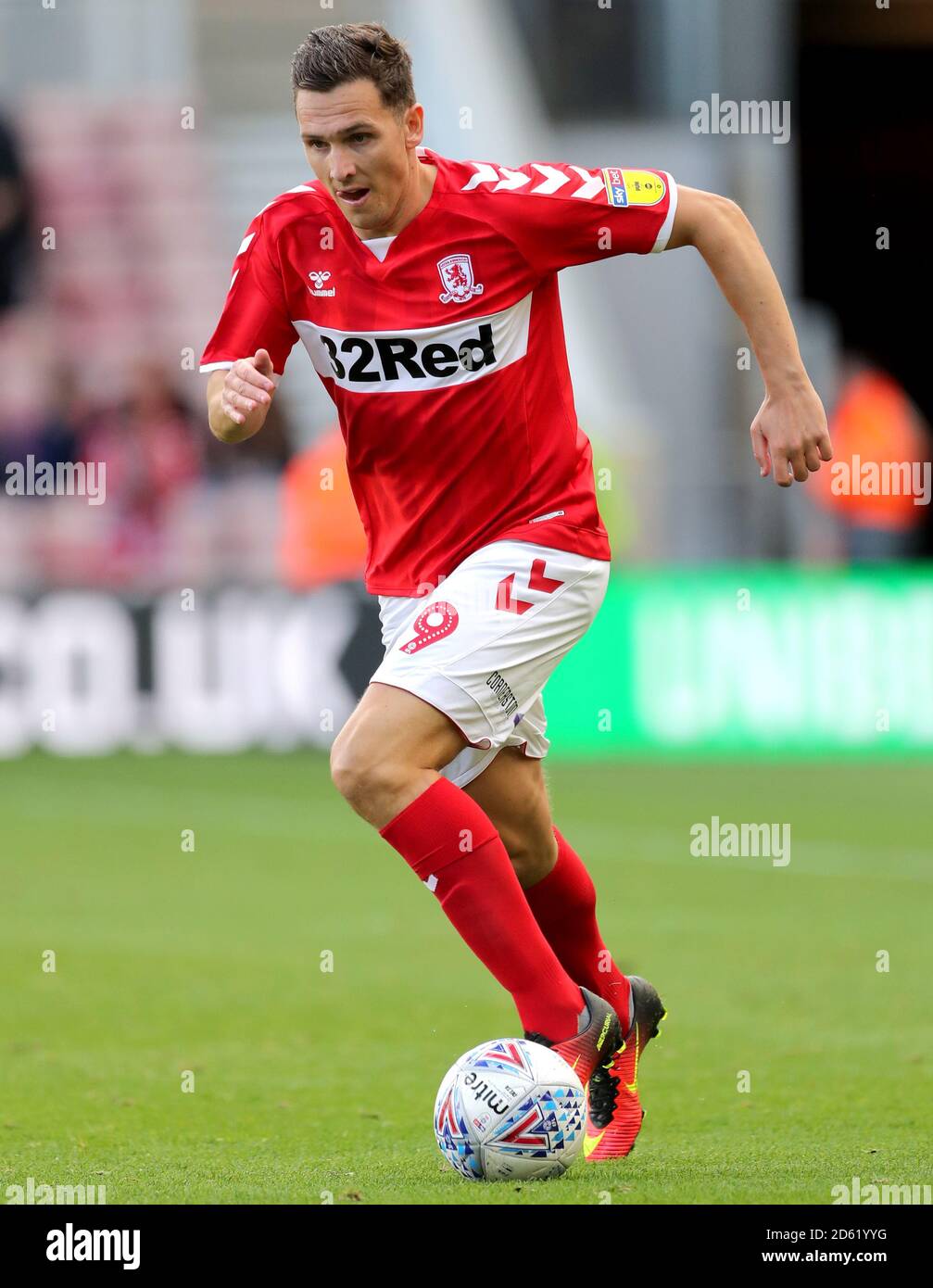 Middlesbrough's Stewart Downing Stock Photo - Alamy