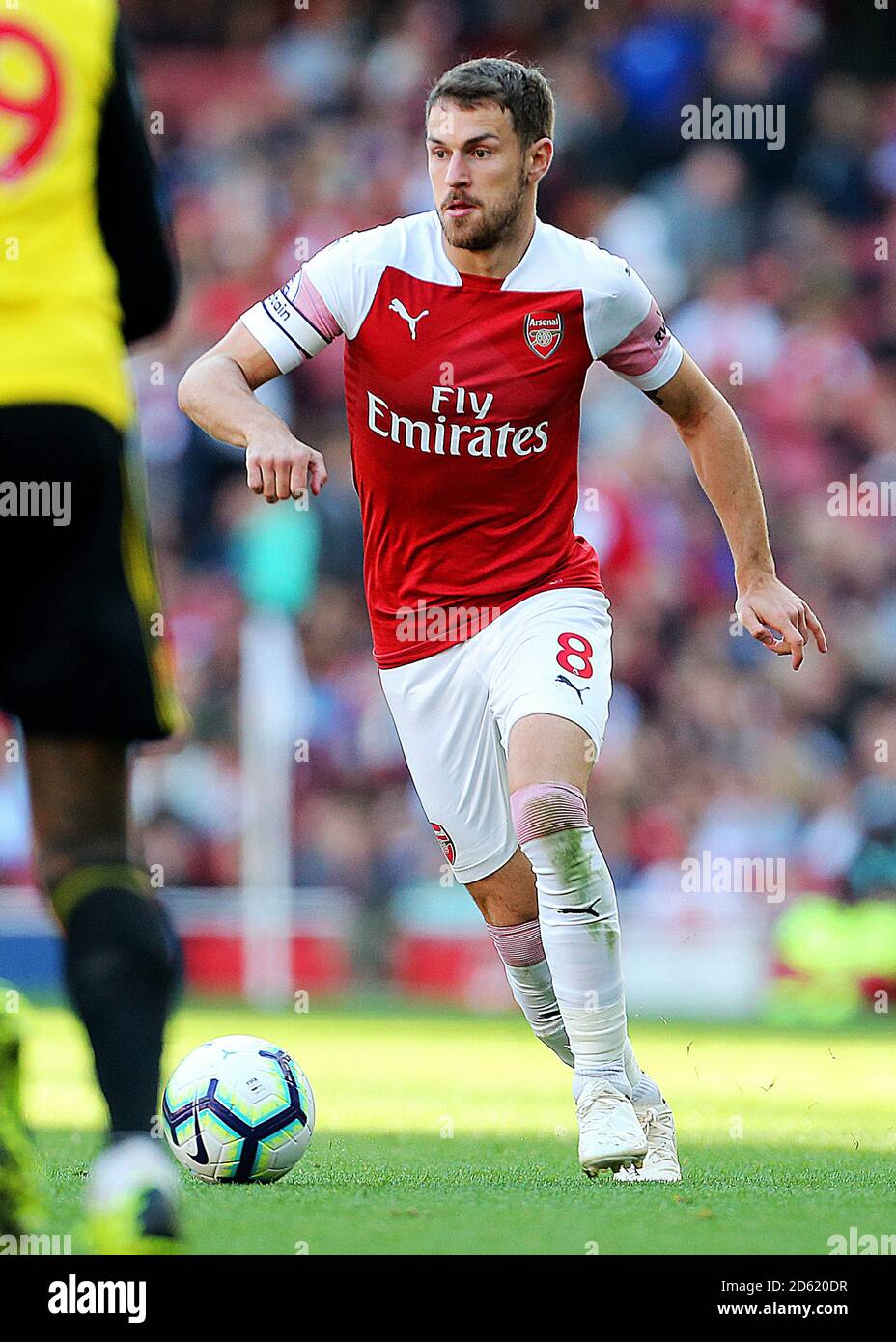 Arsenal's Aaron Ramsey in action Stock Photo - Alamy