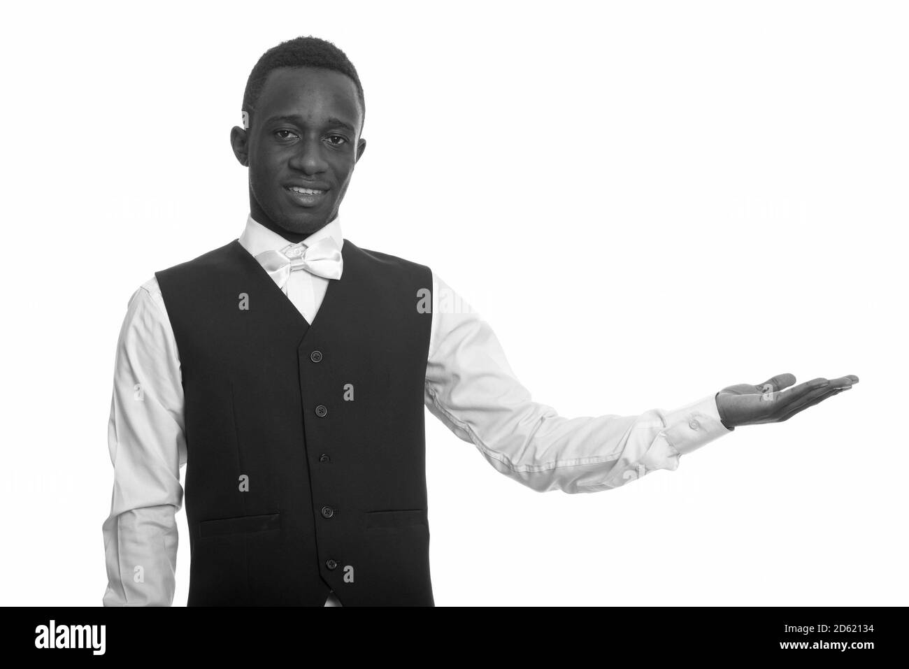 African waiter Black and White Stock Photos & Images - Alamy
