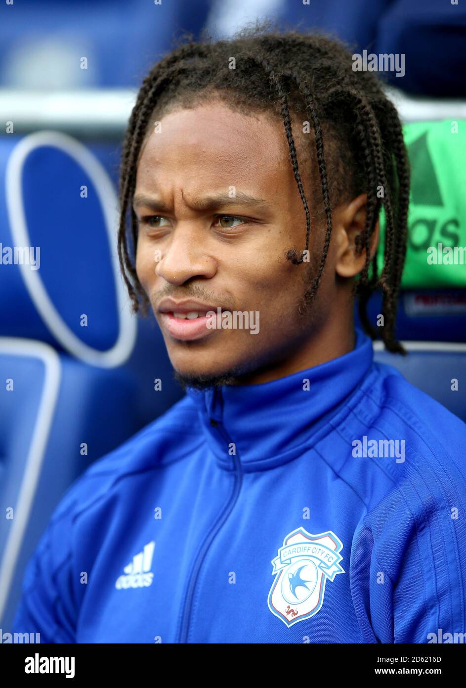 Cardiff City's Bobby Reid Stock Photo - Alamy