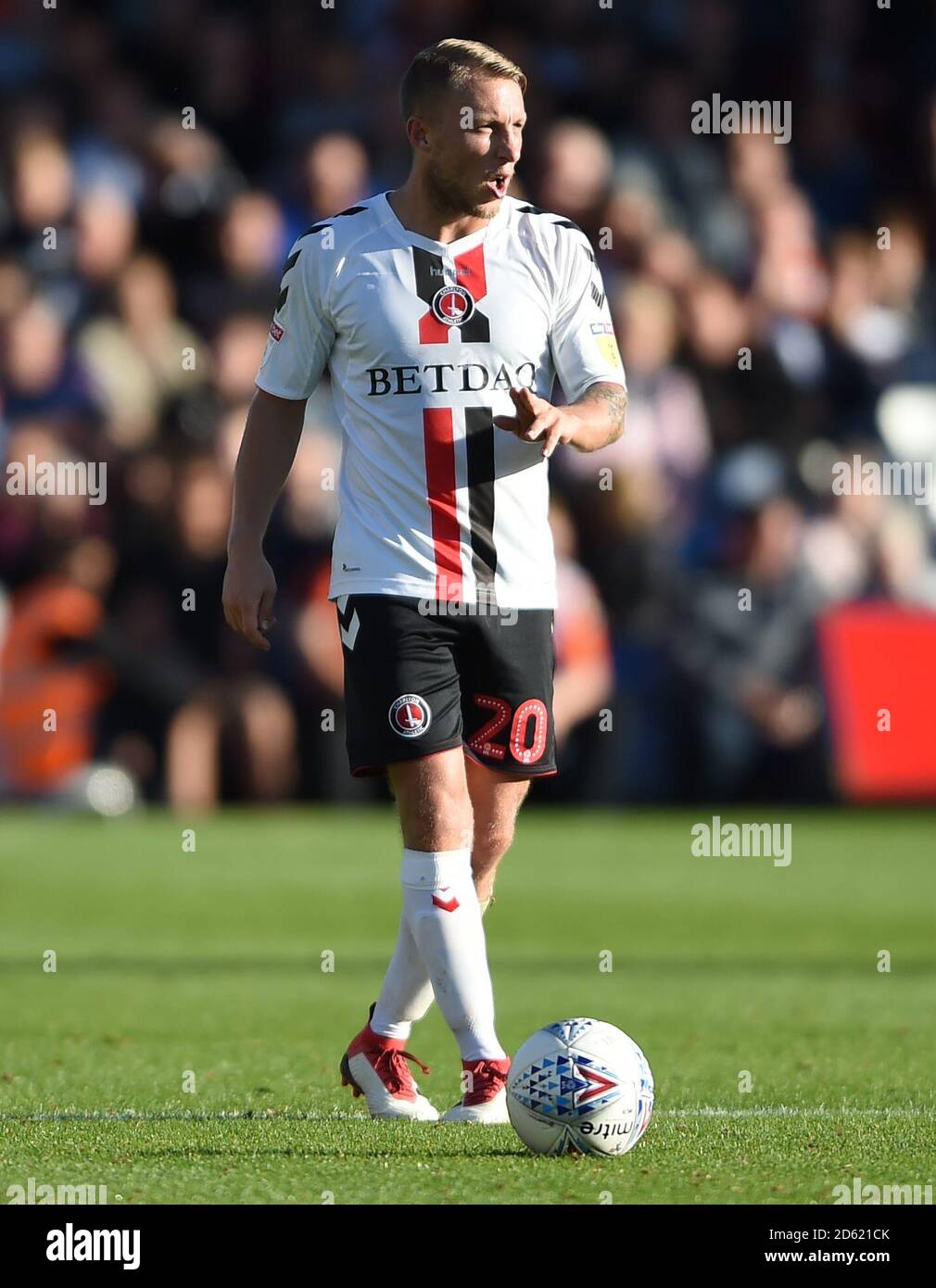Charlton Athletic's Chris Solly Stock Photo - Alamy