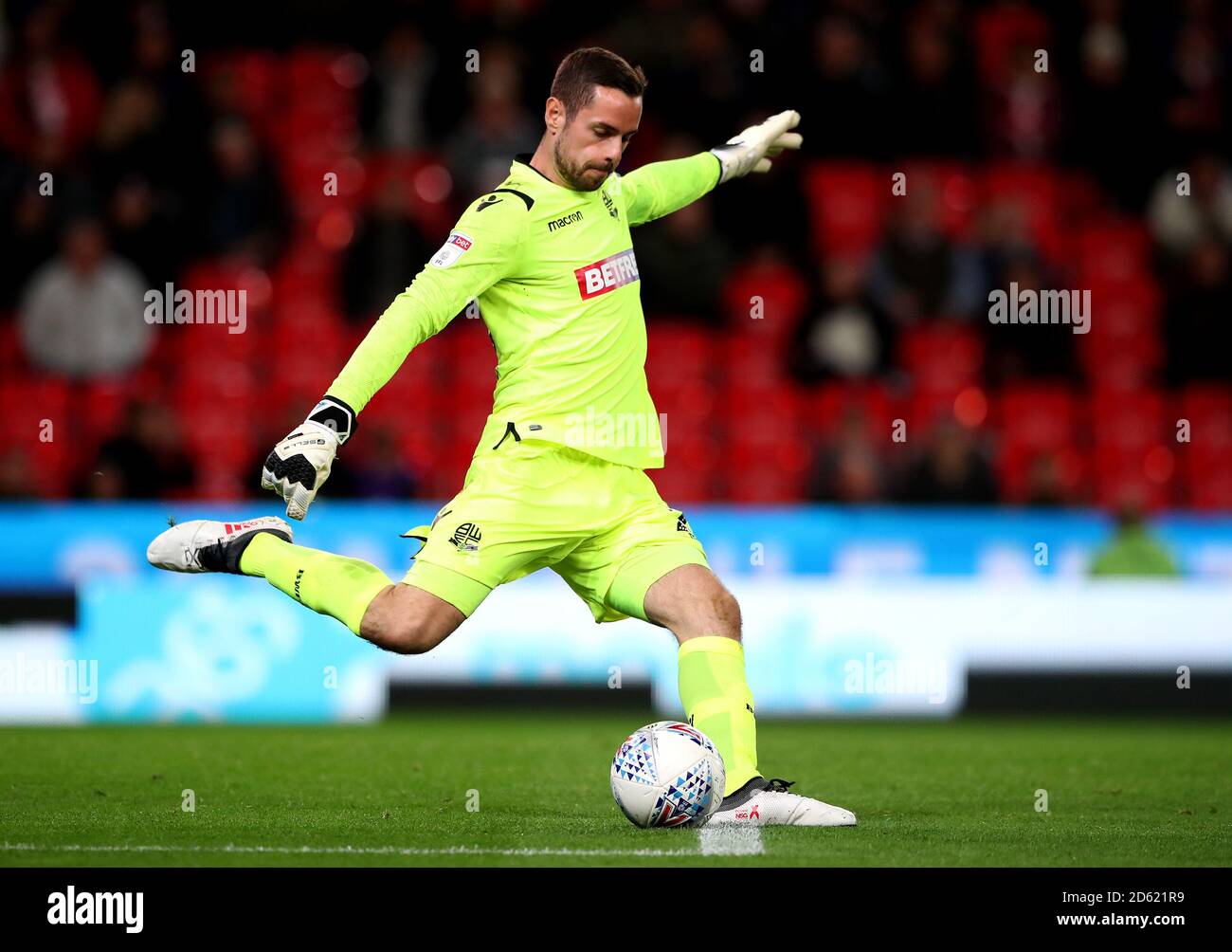Bolton Wanderers goalkeeper Remi Matthews in action Stock Photo - Alamy