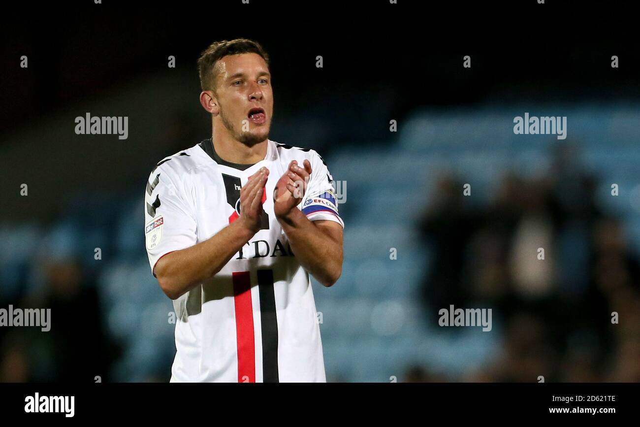 Charlton Athletic's Jason Pearce after the defeat Stock Photo - Alamy