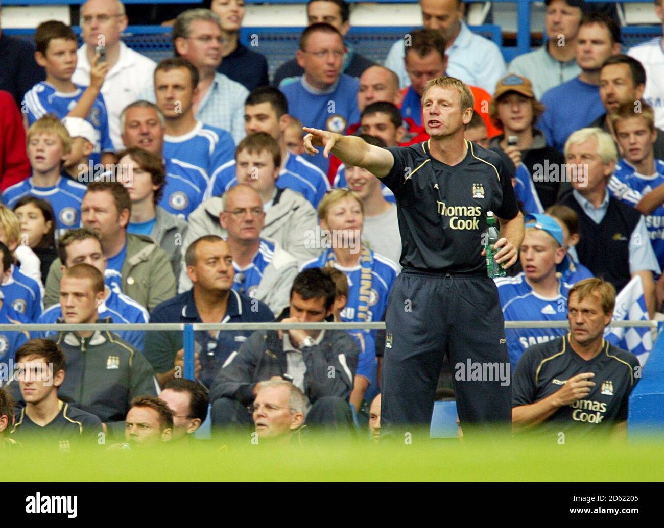 Stuart Pearce, Manchester City manager Stock Photo - Alamy