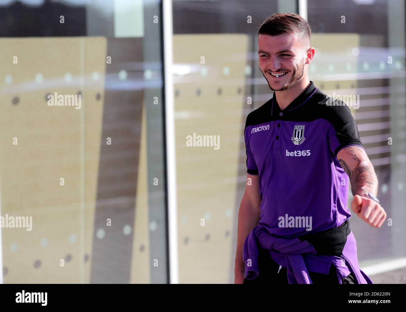 Stoke City's Tom Edwards Stock Photo - Alamy