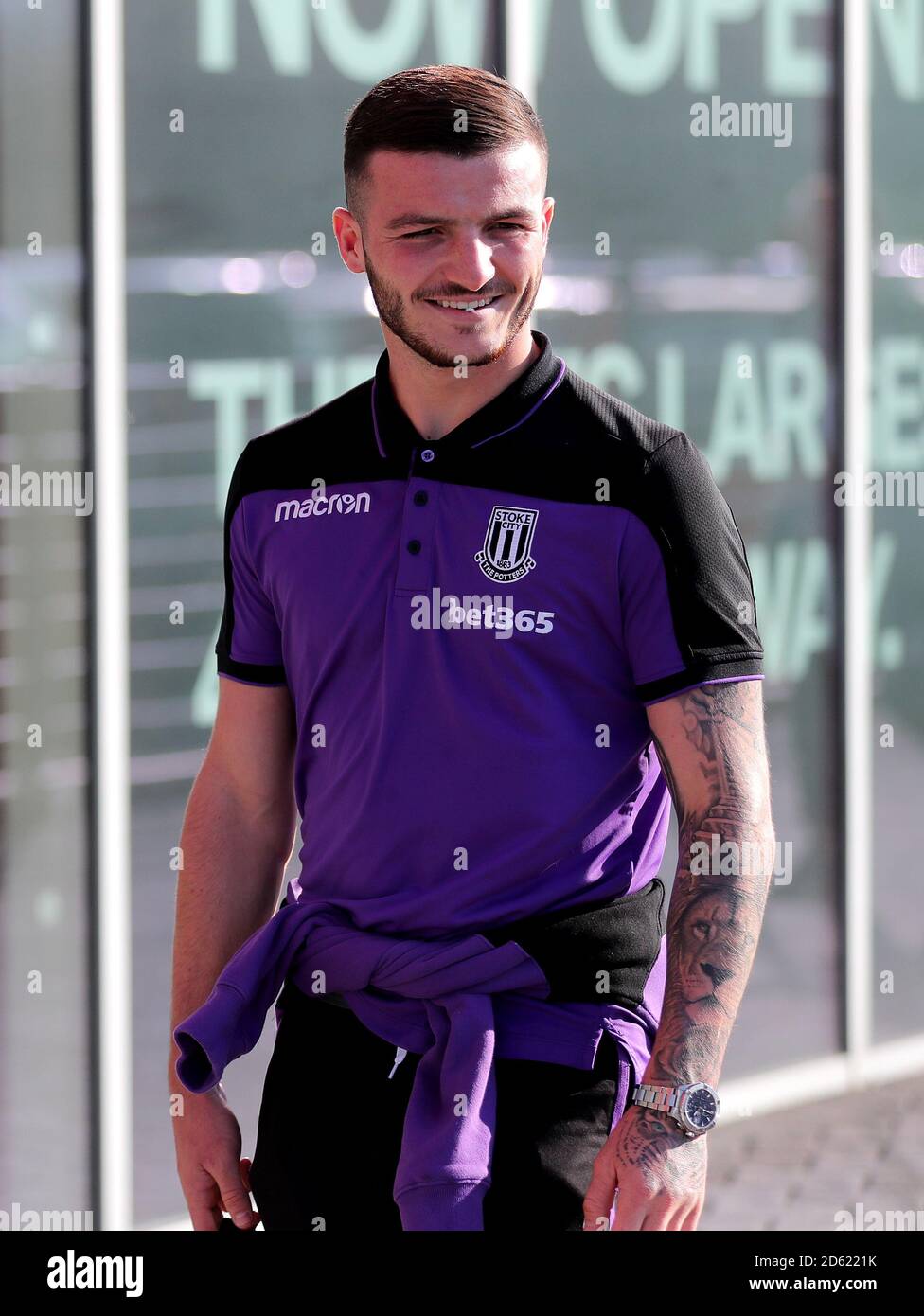 Stoke City's Tom Edwards Stock Photo - Alamy