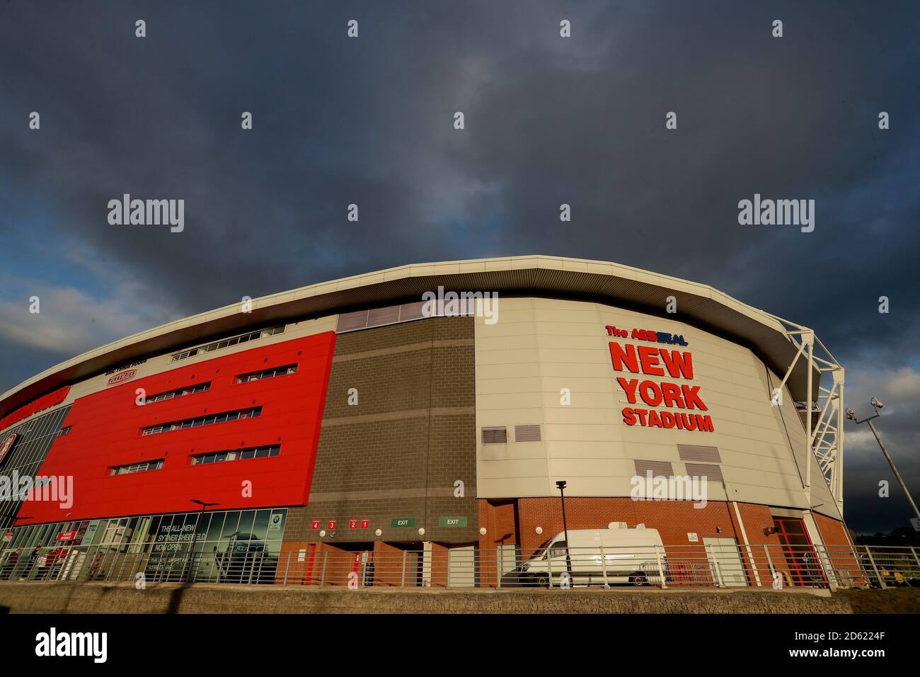 General view of the aesseal new york stadium hi-res stock photography ...
