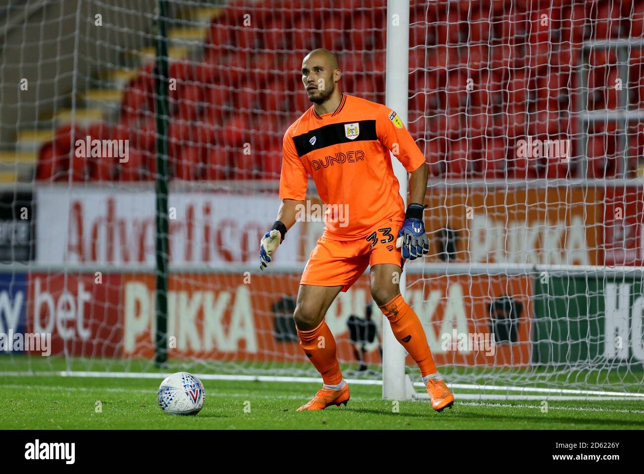 Bristol City goalkeeper Niki Maenpaa Stock Photo - Alamy