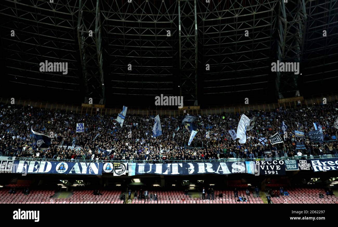 Napoli fans in the stands hi-res stock photography and images - Alamy