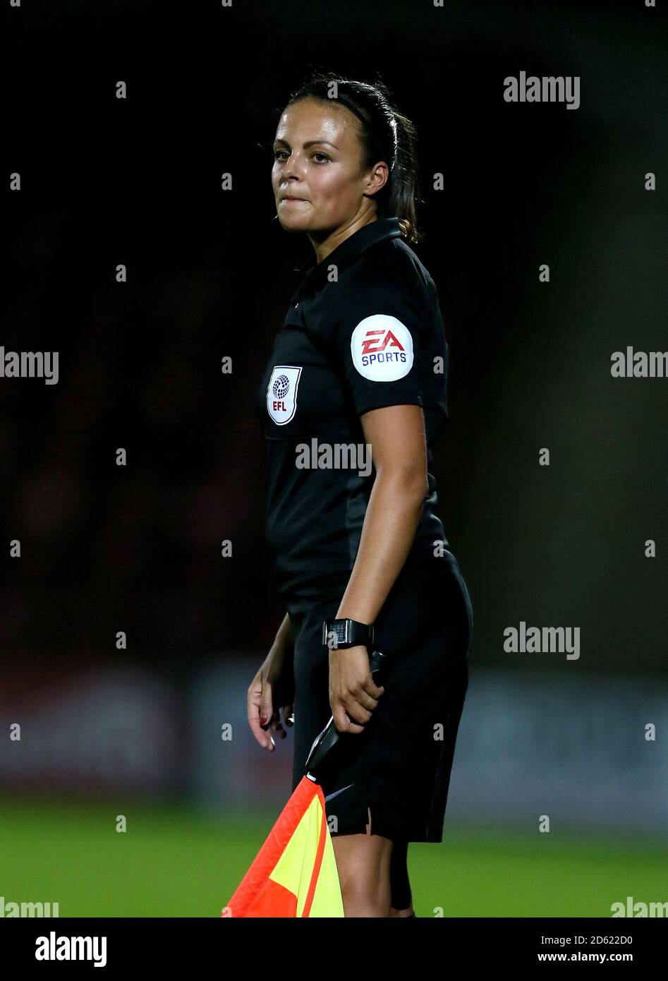 Lisa Rashid, assistant referee Stock Photo - Alamy