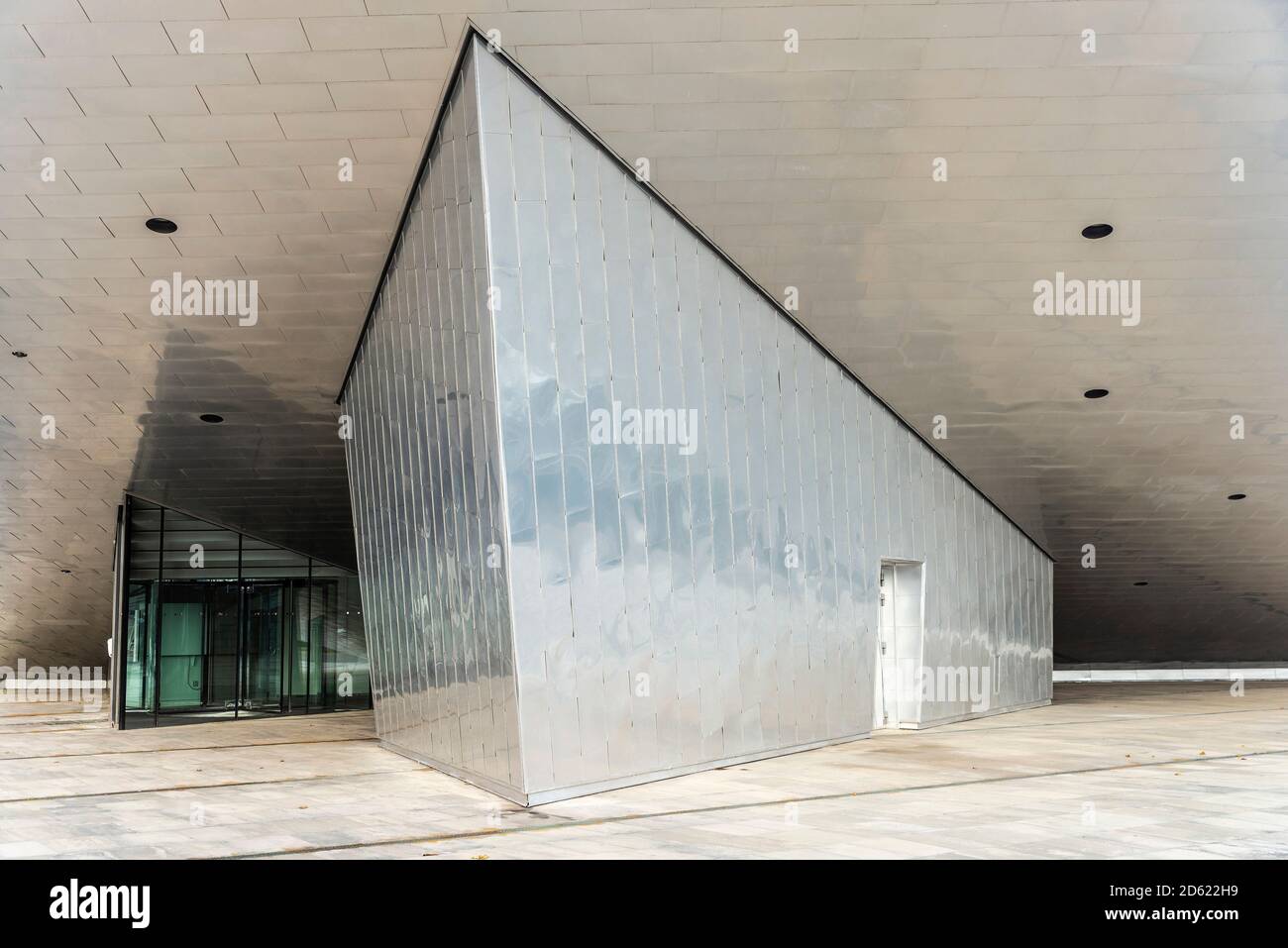Copenhagen, Denmark - August 27, 2019: Entrance of The Crystal ...