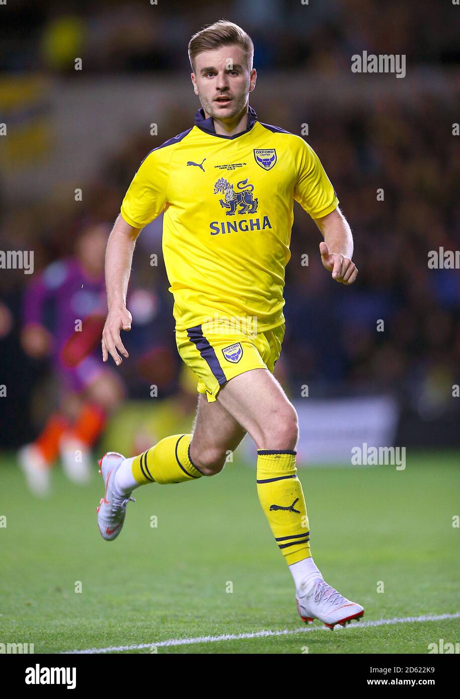 Oxford United's Luke Garbutt Stock Photo - Alamy