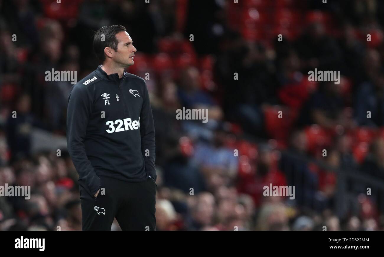 Derby County manager Frank Lampard Stock Photo - Alamy