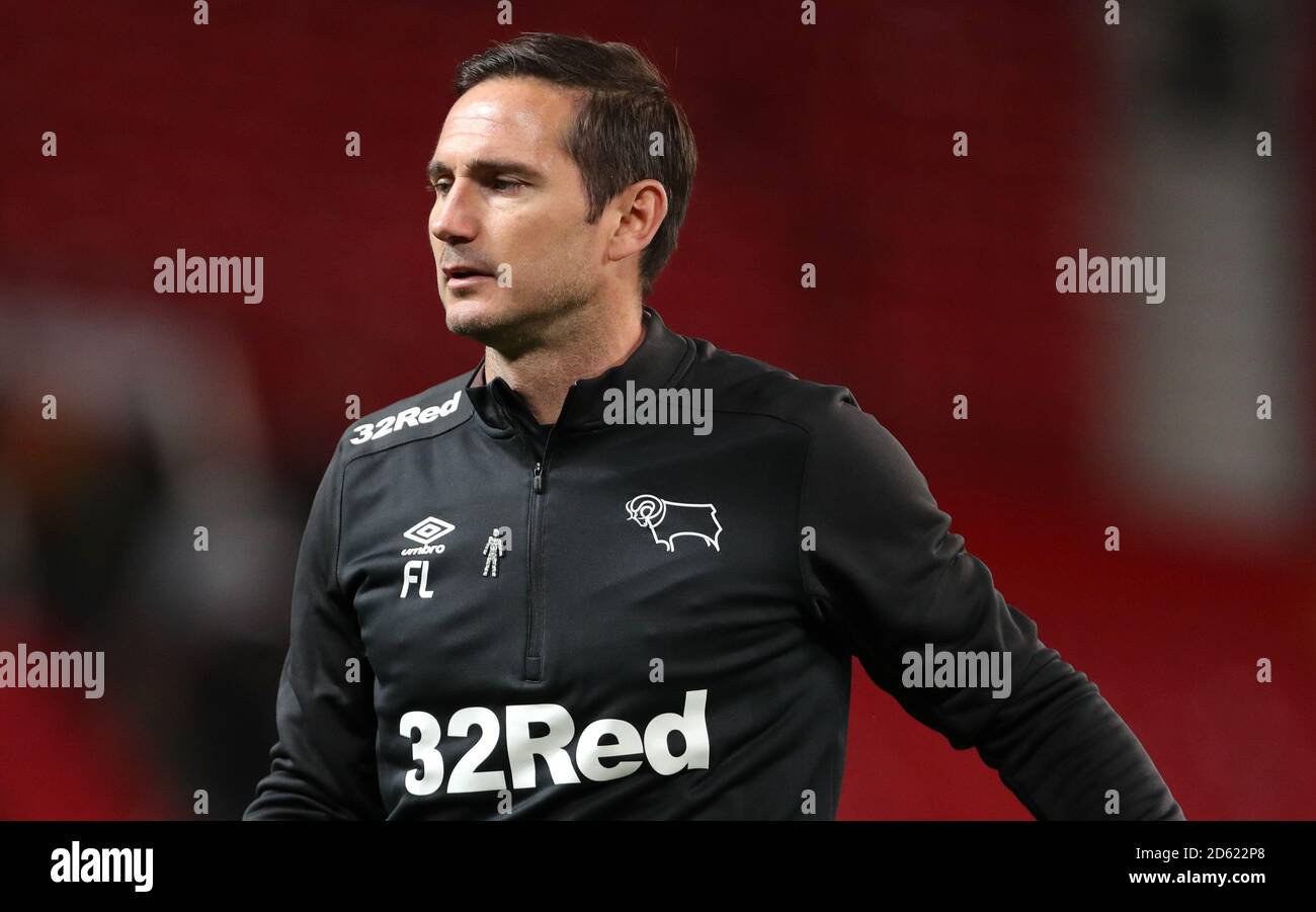 Derby County manager Frank Lampard Stock Photo - Alamy