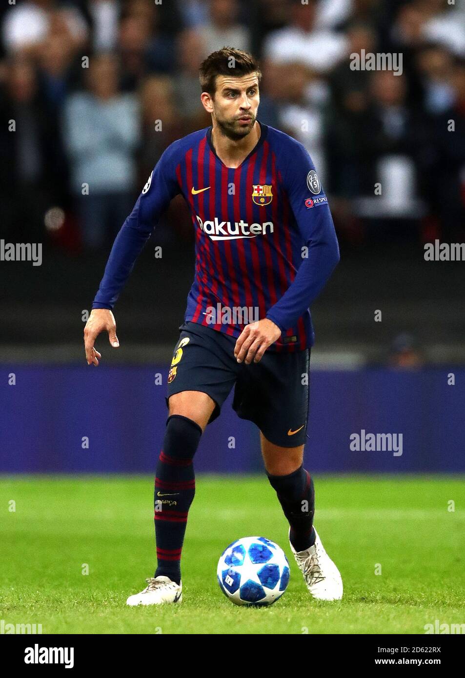 Barcelona's Gerard Pique Stock Photo - Alamy