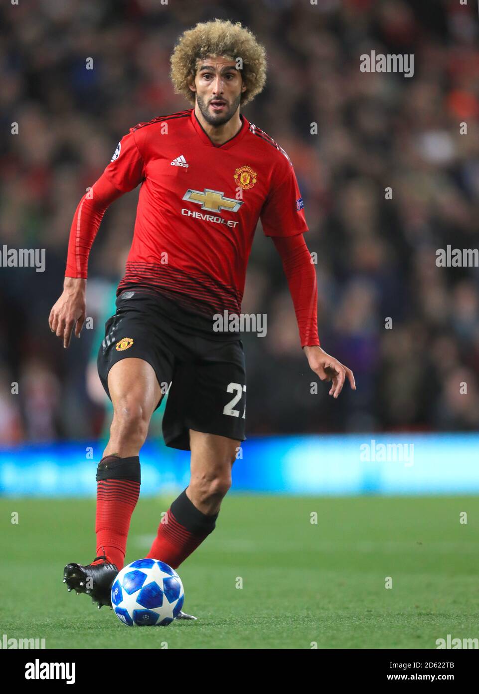 Manchester United's Marouane Fellaini Stock Photo - Alamy