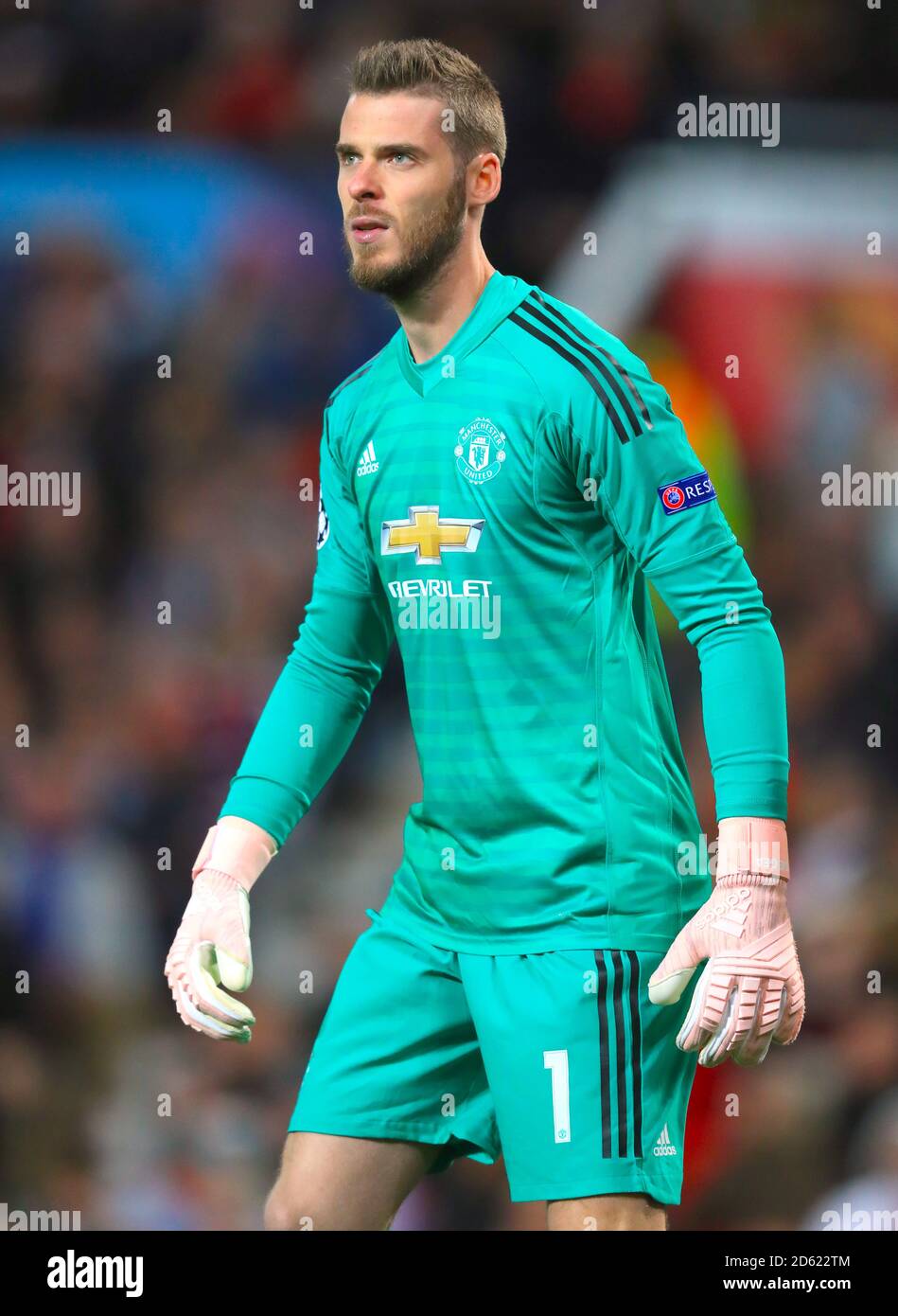 Manchester United goalkeeper David de Gea Stock Photo - Alamy