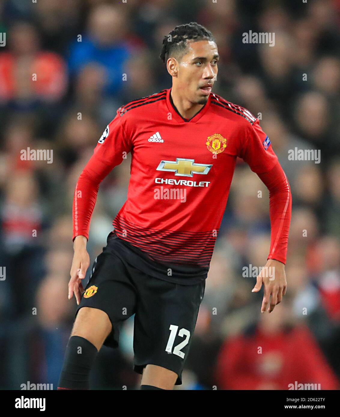 Manchester United's Chris Smalling Stock Photo - Alamy