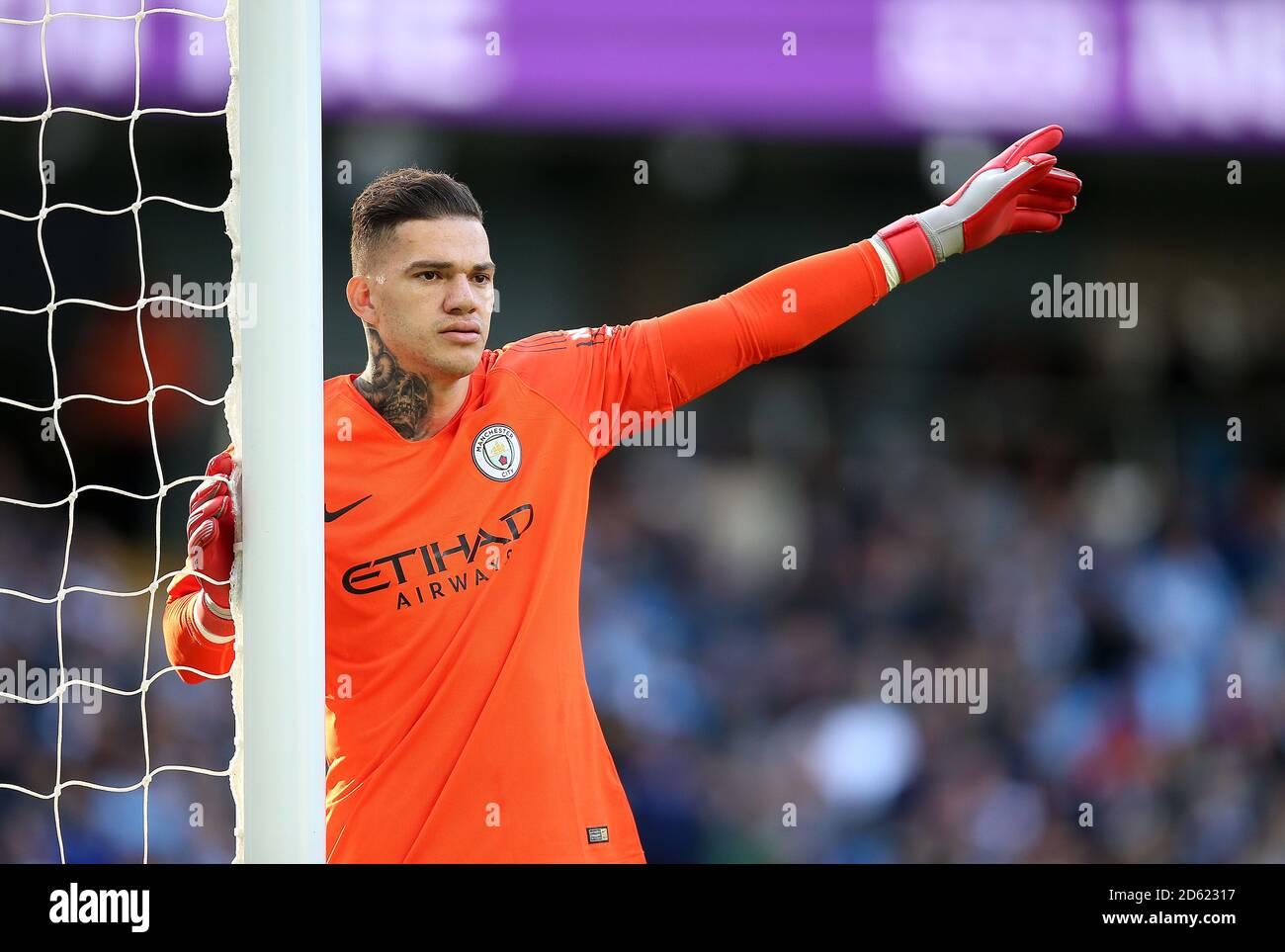 Manchester City goalkeeper Ederson Stock Photo - Alamy
