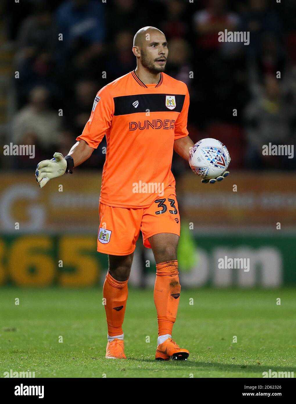 Bristol City goalkeeper Niki Maenpaa Stock Photo - Alamy