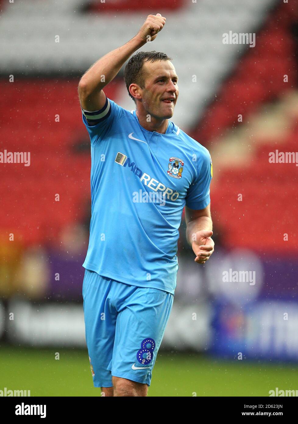 Coventry City's Michael Doyle celebrates after the final whistle Stock ...
