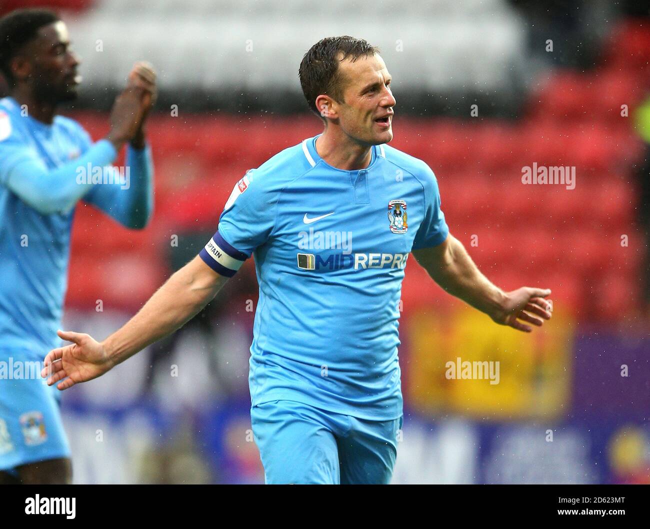 Coventry City's Michael Doyle celebrates after the final whistle Stock ...