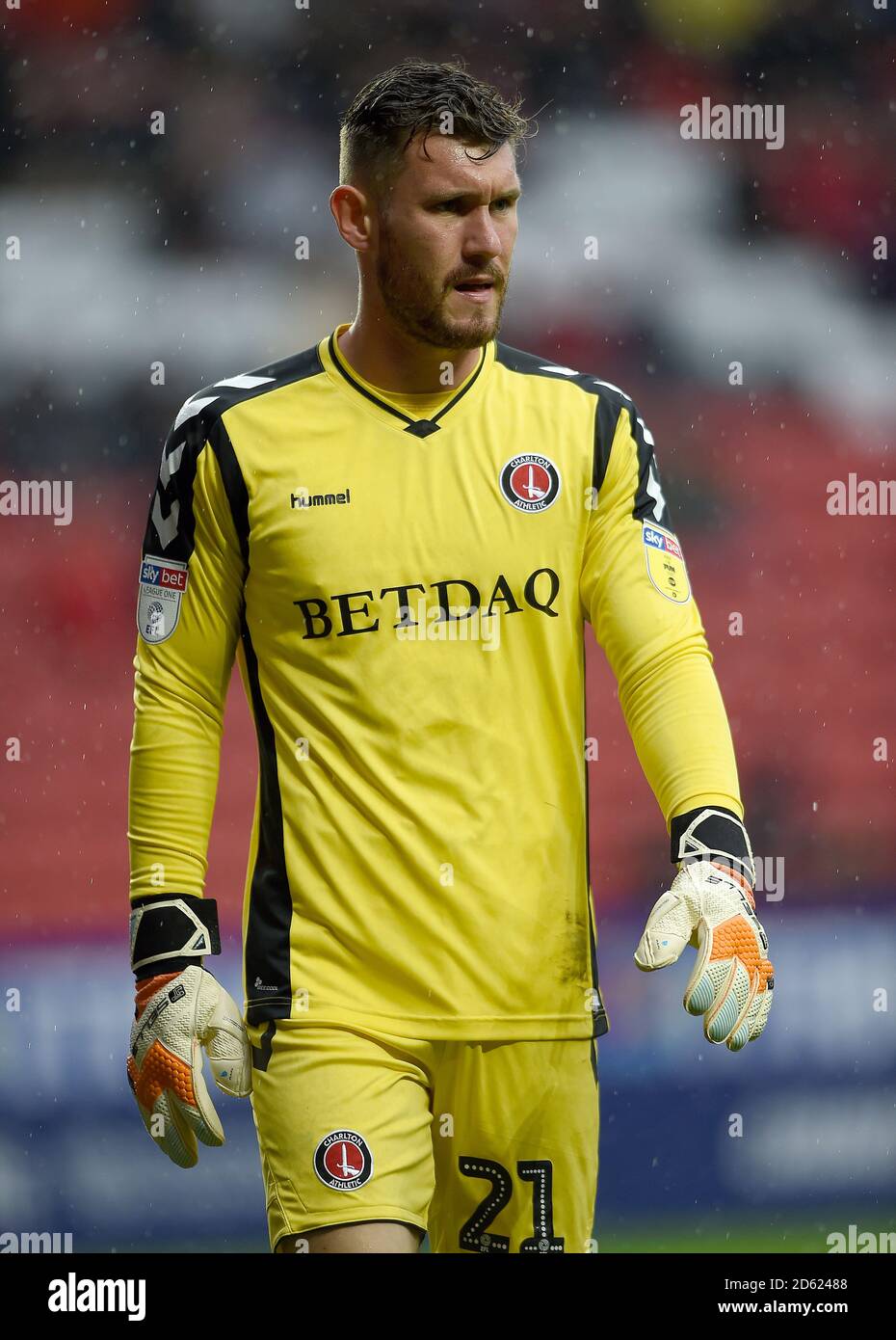 Charlton Athletic goalkeeper Jed Steer Stock Photo - Alamy