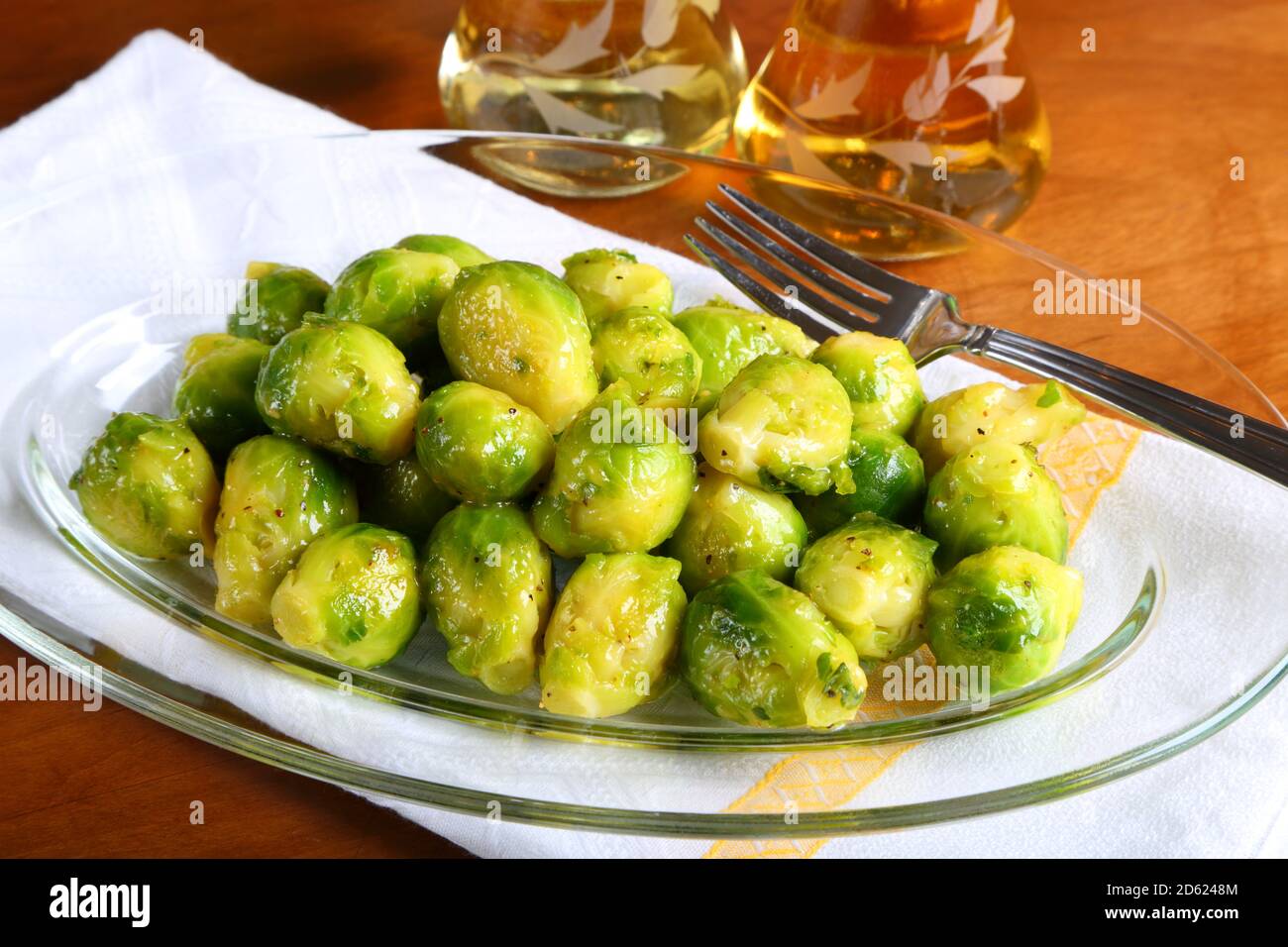 Delicious plate cooked brussels hi-res stock photography and images - Alamy