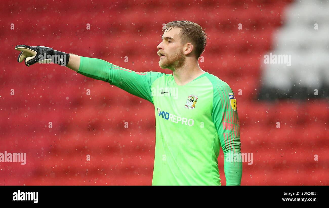 Coventry City goalkeeper Lee Burge Stock Photo - Alamy