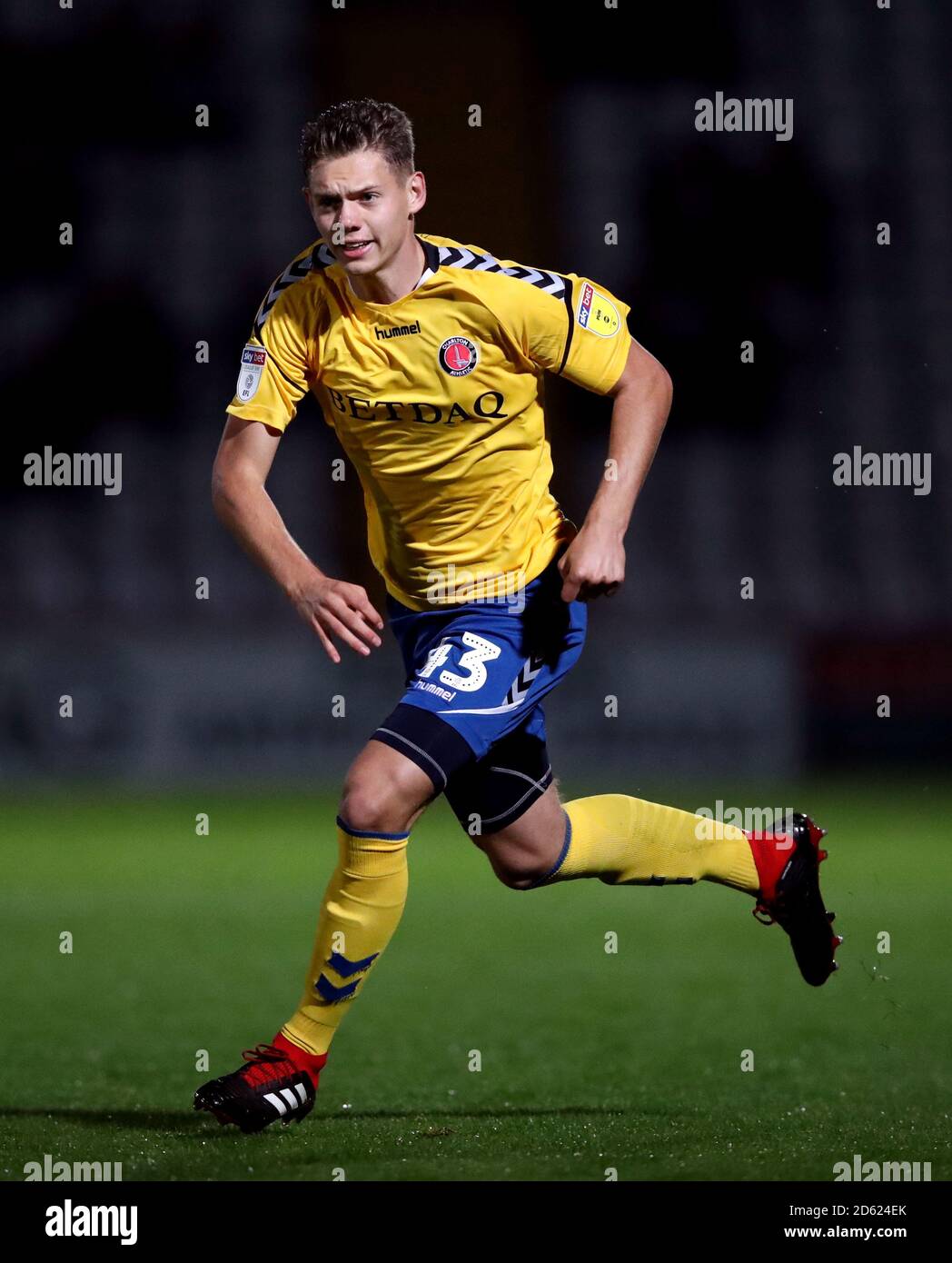 Charlton Athletic's Toby Stevenson Stock Photo - Alamy