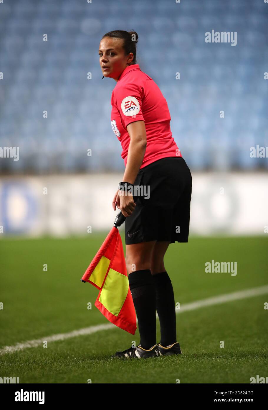 Lineswoman Lisa Rashid Stock Photo - Alamy