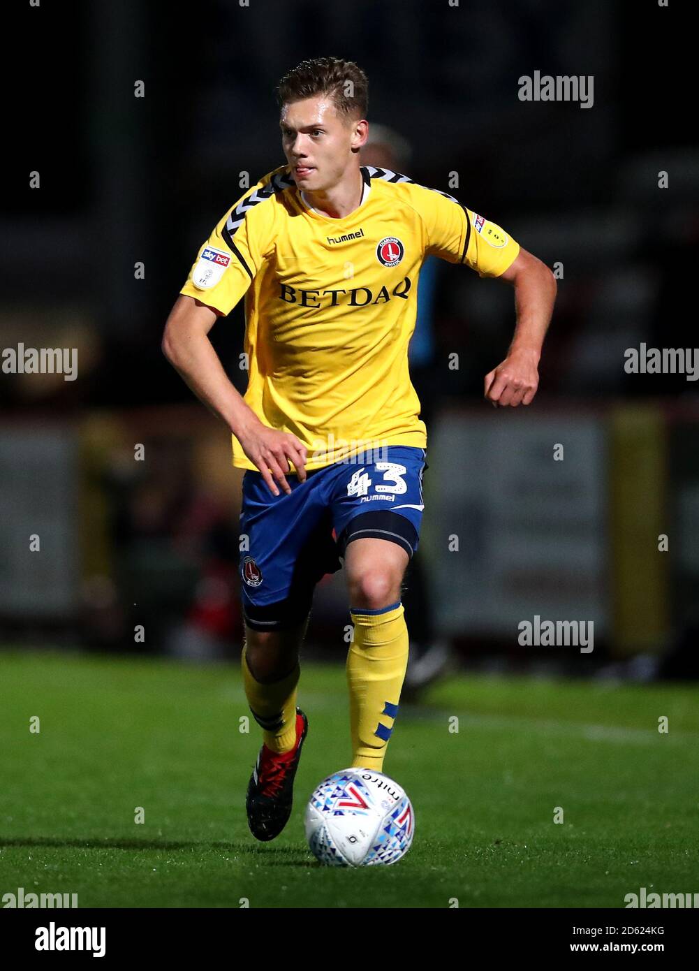 Toby Stevenson, Charlton Athletic Stock Photo - Alamy