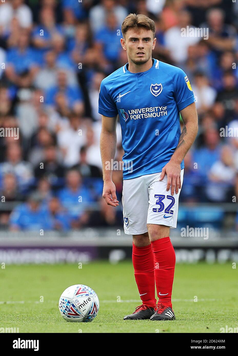 Portsmouth's Ben Thompson Stock Photo - Alamy