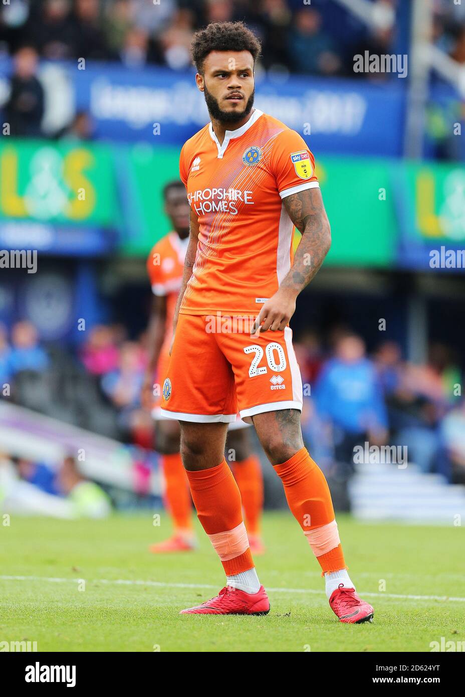 Shrewsbury Town's Aaron Holloway Stock Photo - Alamy