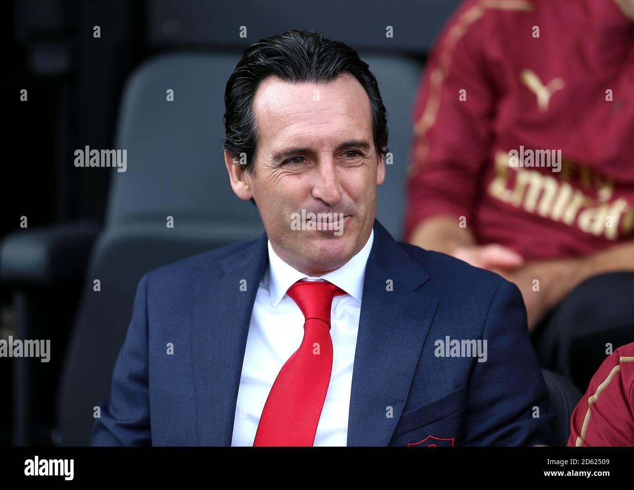 Arsenal manager Unai Emery Stock Photo - Alamy