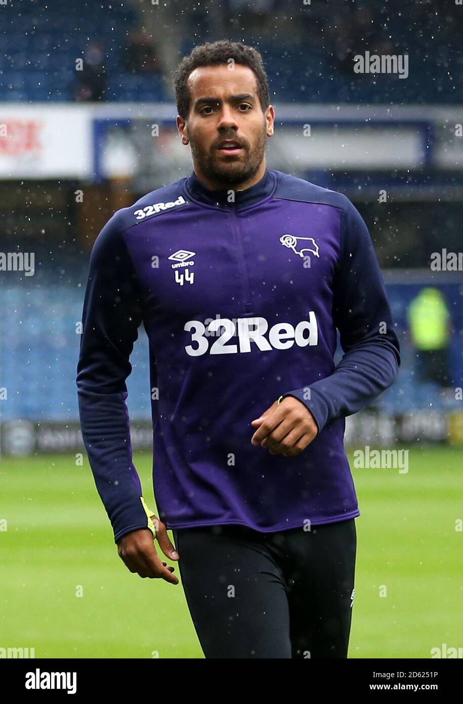Derby County's Bradley Johnson Stock Photo - Alamy