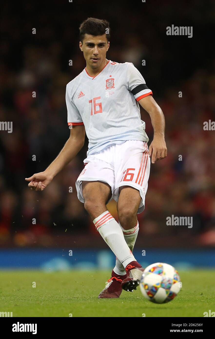 Spain's Rodri in action Stock Photo - Alamy