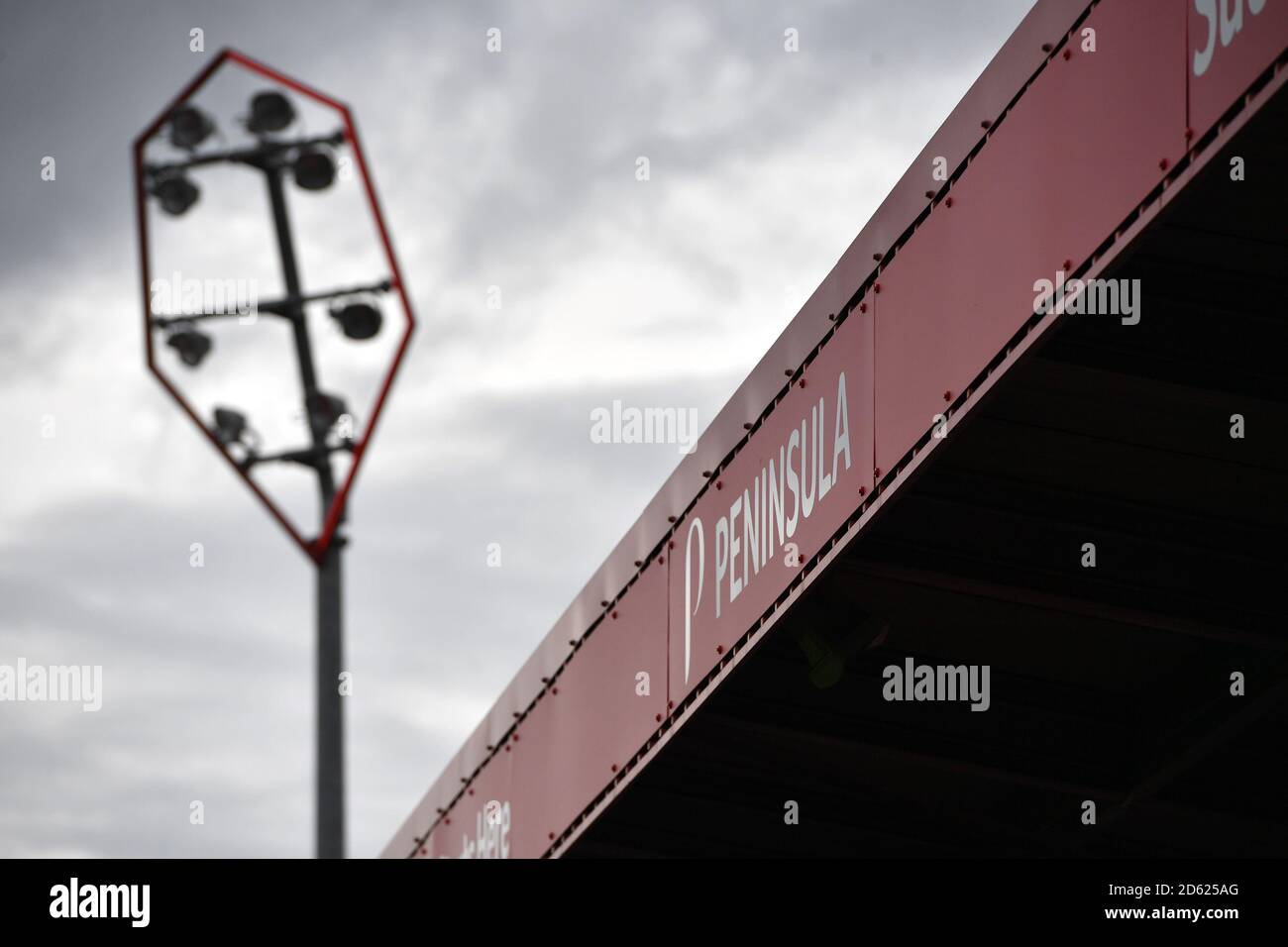 General view of the Peninsula Stadium Stock Photo - Alamy