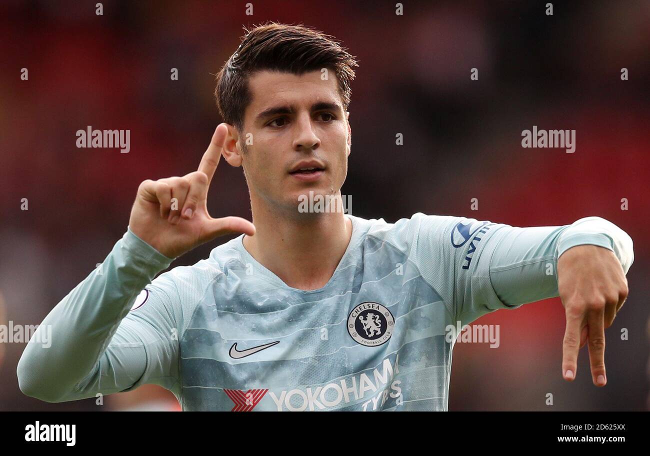 Chelsea's Alvaro Morata Stock Photo - Alamy
