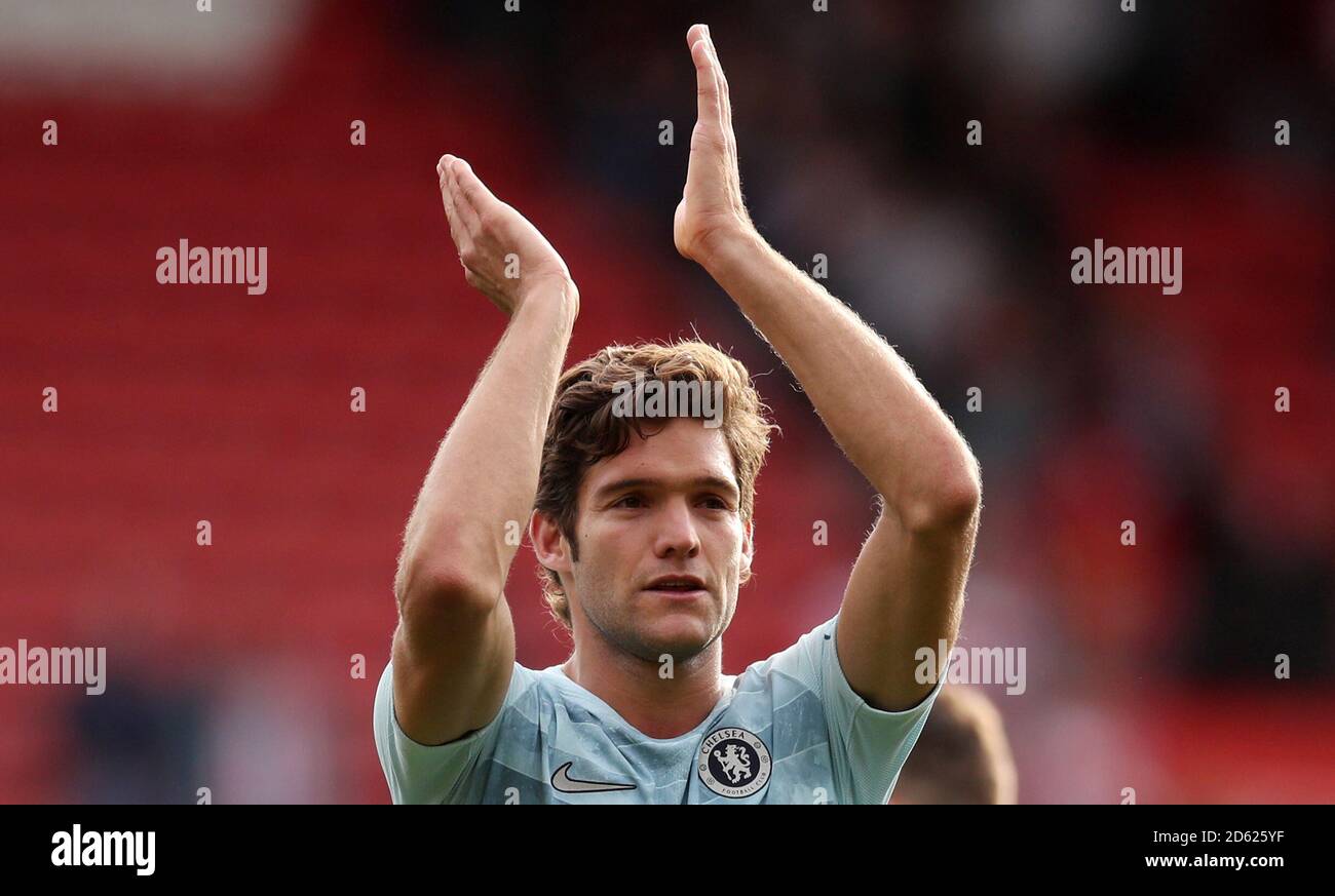 Chelsea's Marcos Alonso Stock Photo - Alamy
