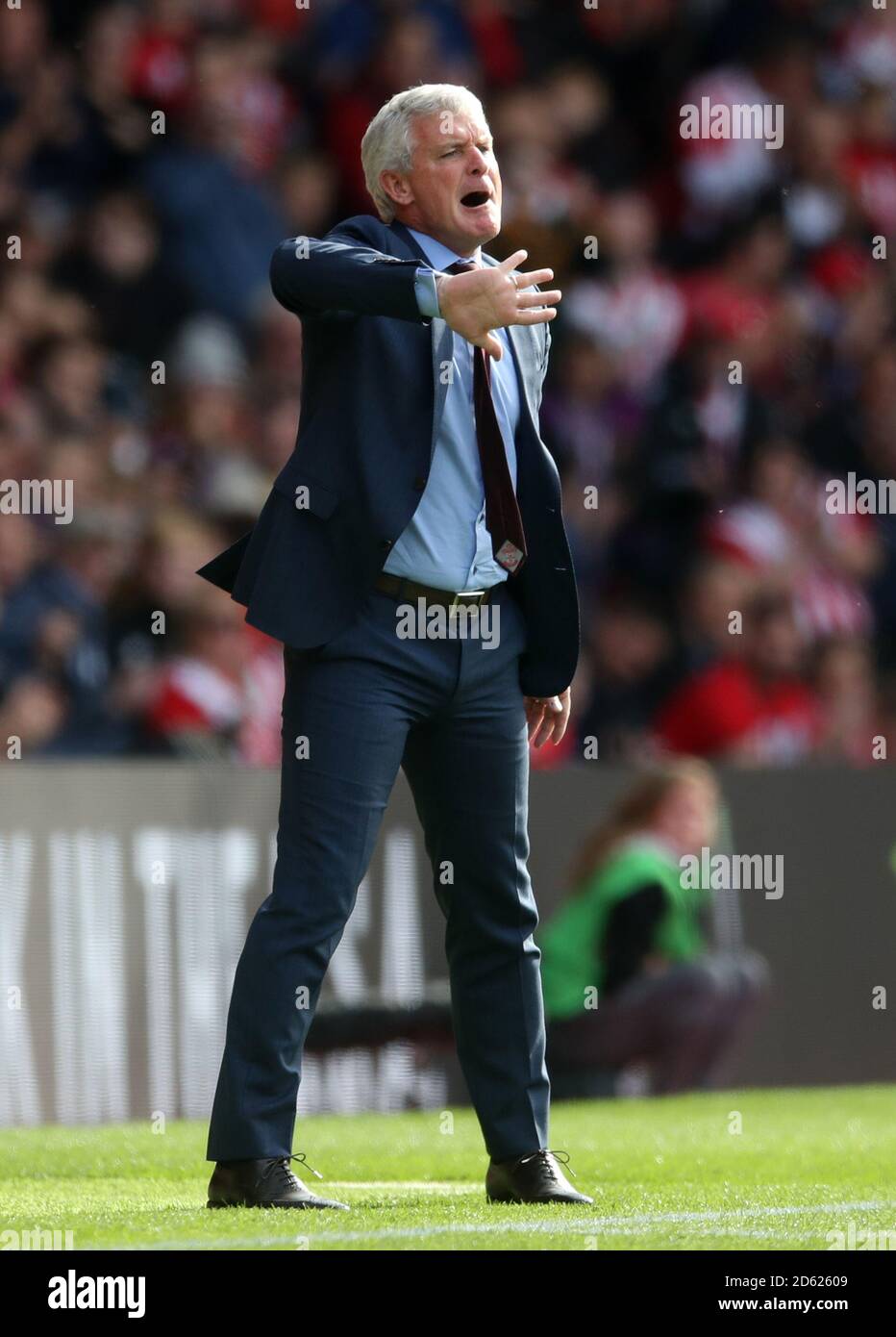 Southampton manager Mark Hughes Stock Photo - Alamy