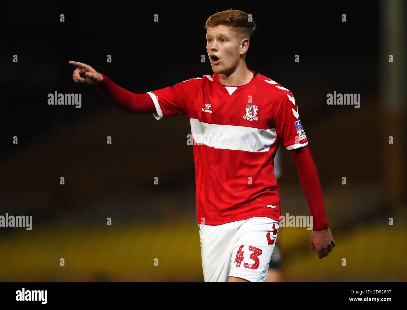 Middlesbrough U21's Connor Malley Stock Photo - Alamy
