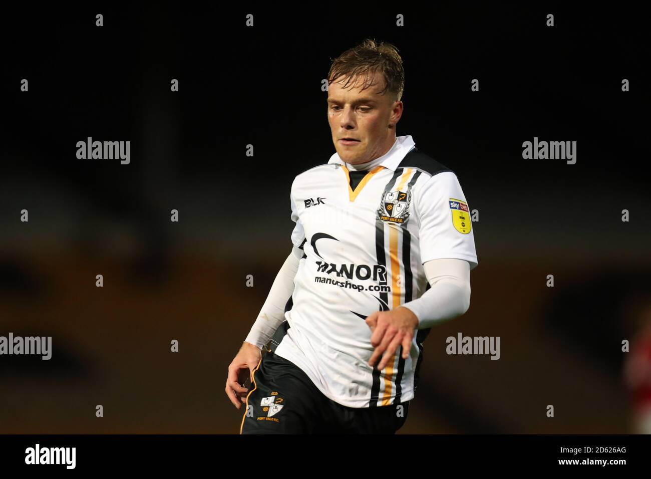 Port Vale's Tom Conlon Stock Photo - Alamy