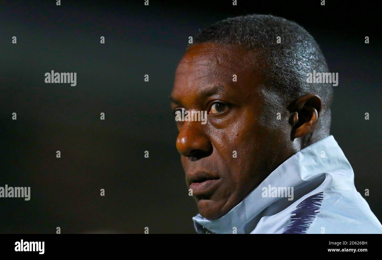 England FA representative Terry Connor before the game Stock Photo - Alamy