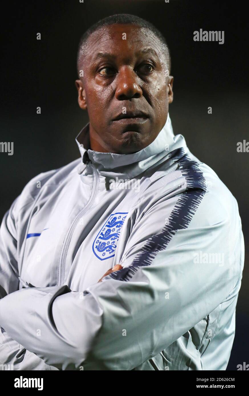 England FA representative Terry Connor before the game Stock Photo - Alamy