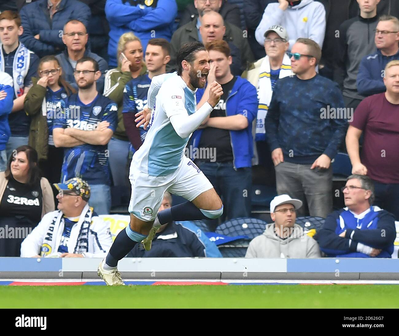 Blackburn Rovers' Danny Graham celebrates scoring his team's opening ...